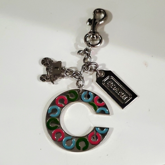 Coach | Accessories | Rare Coach Keychain Charm | Poshmark